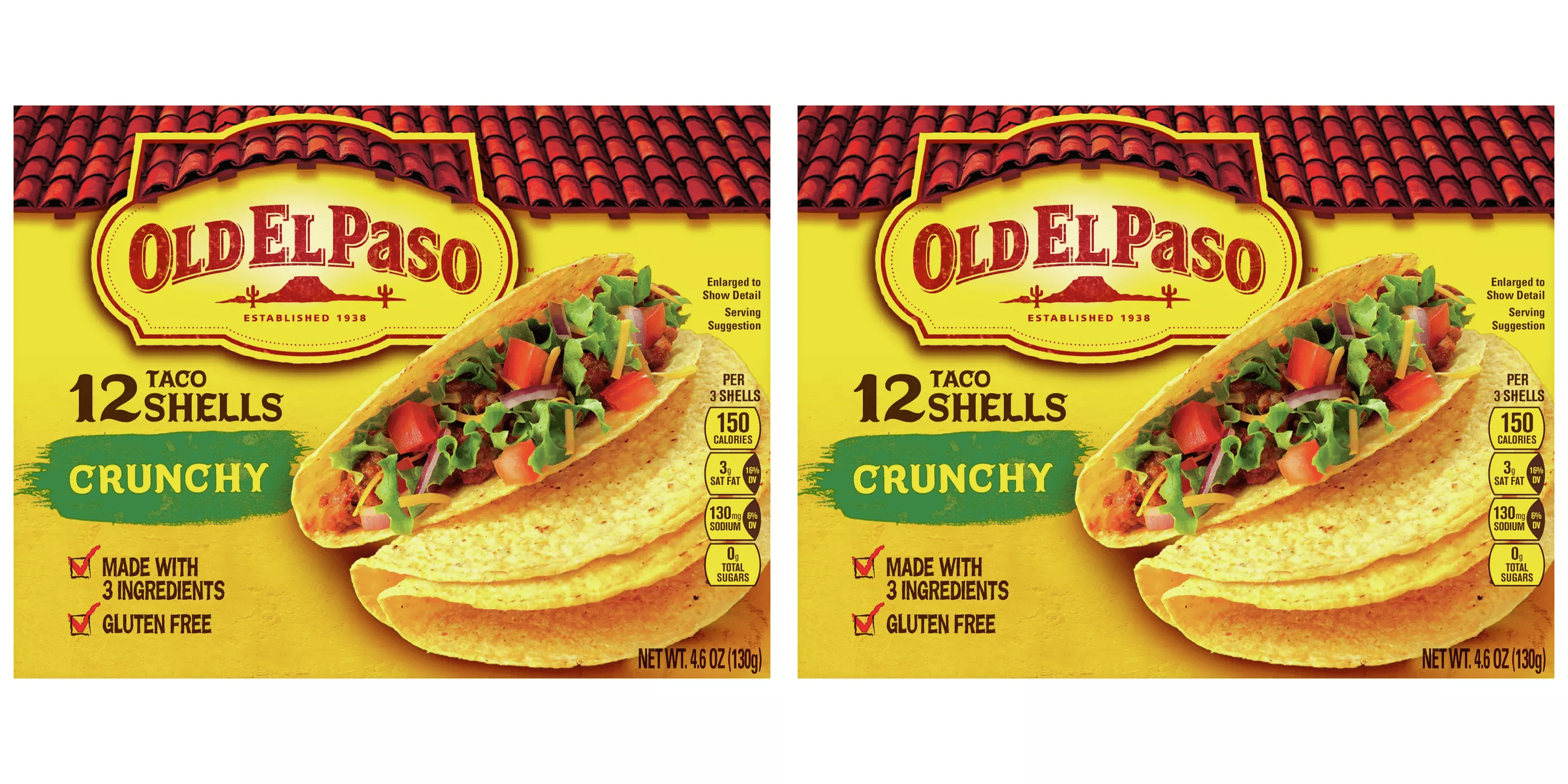 Old El Paso Crunchy Taco Shells, Crispy Taco Shells, Mexican Tacos ...