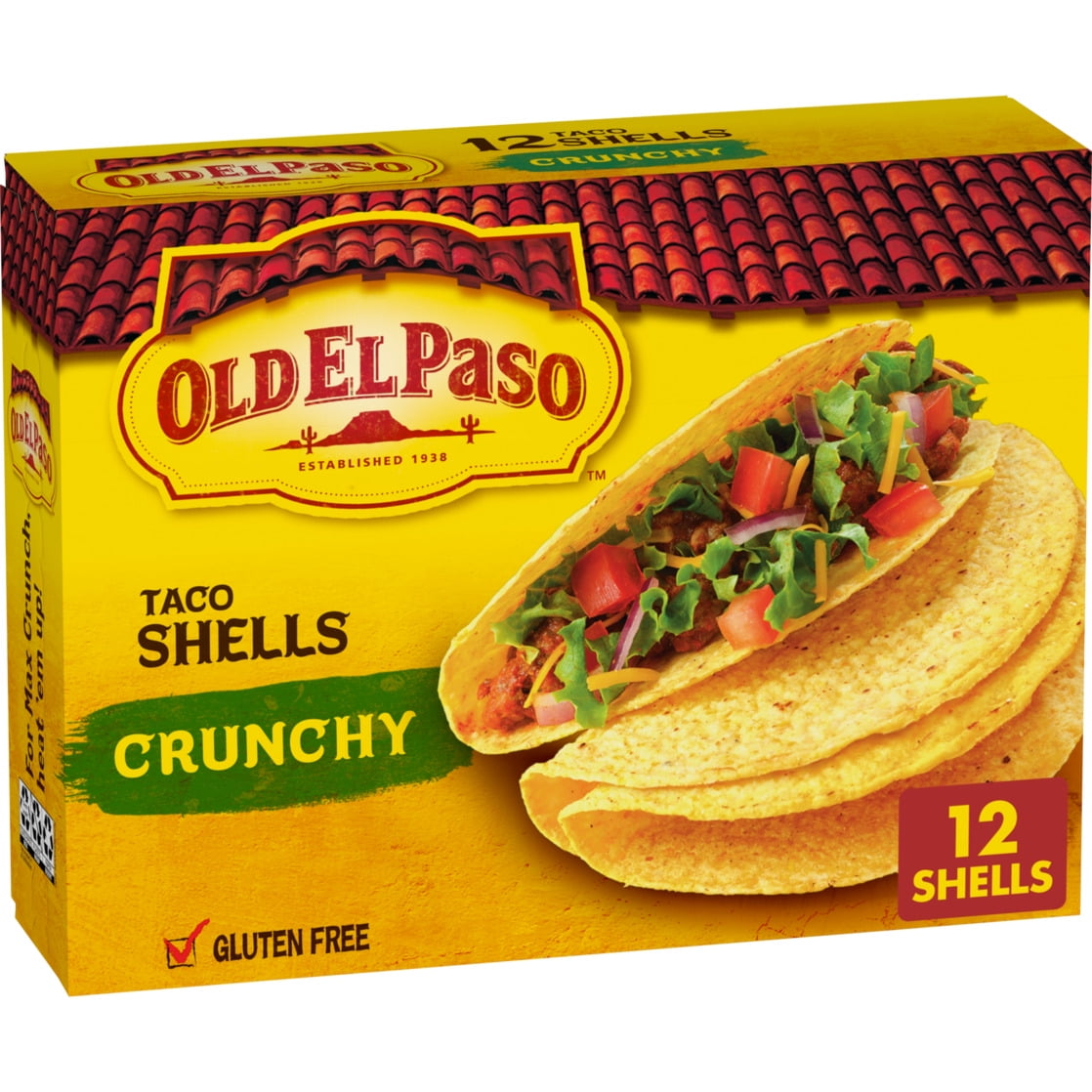 Old El Paso Original Hard, Fresh, Crispy Corn Taco Shells, Gluten-Free ...