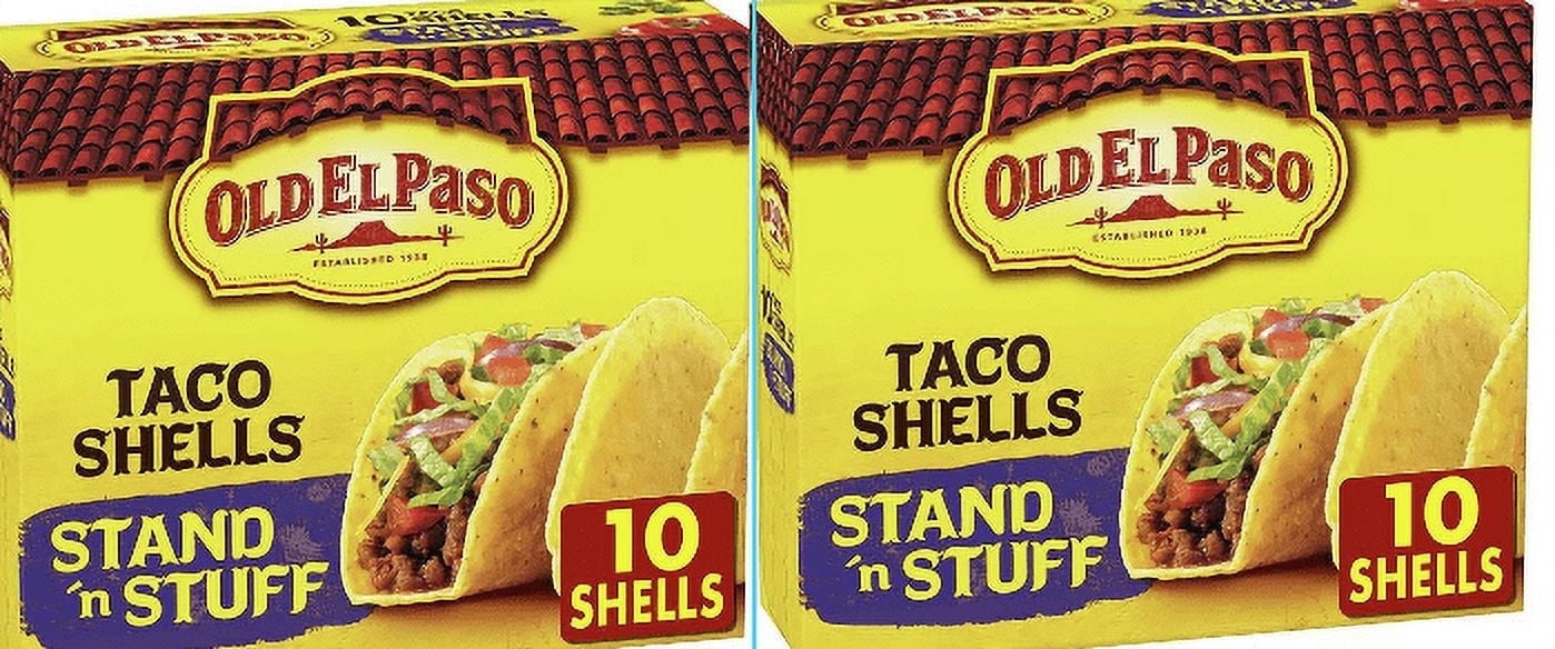 Old El Paso Gluten Free Stand 'n Stuff Yellow Corn Taco Shells - 4.7oz ...