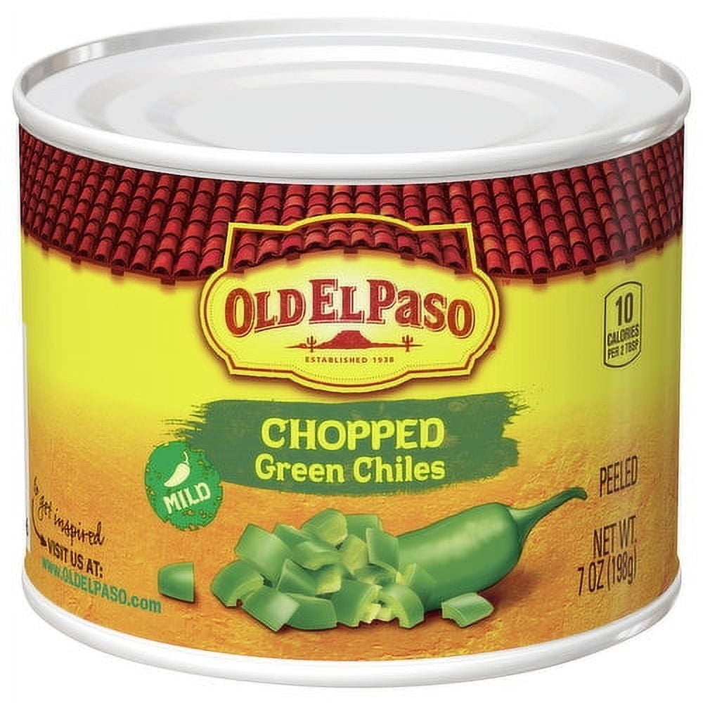 Old El Paso Green Chiles Chopped Can 7 oz - Walmart.com