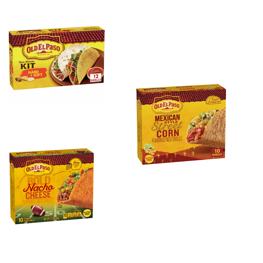 Old El Paso Hard & Soft Shell Taco Dinner Kit - 11.4oz - Old El Paso ...