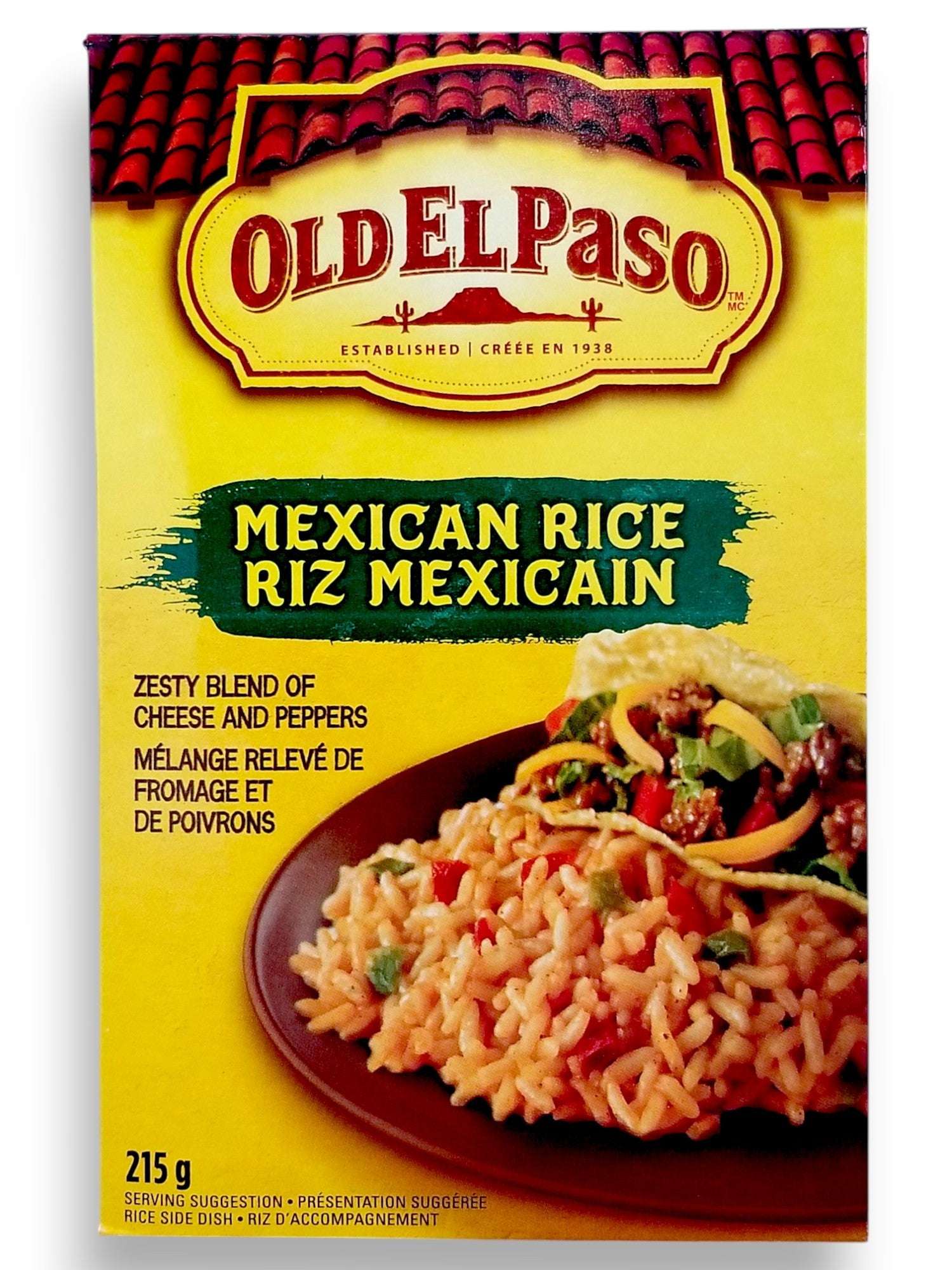Old El Paso Flavor Seasoned Mexican Rice, Zesty Blend, 215g/7.6 oz ...