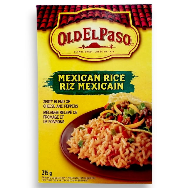 Old El Paso Flavor Seasoned Mexican Rice, Zesty Blend, 215g/7.6 oz ...