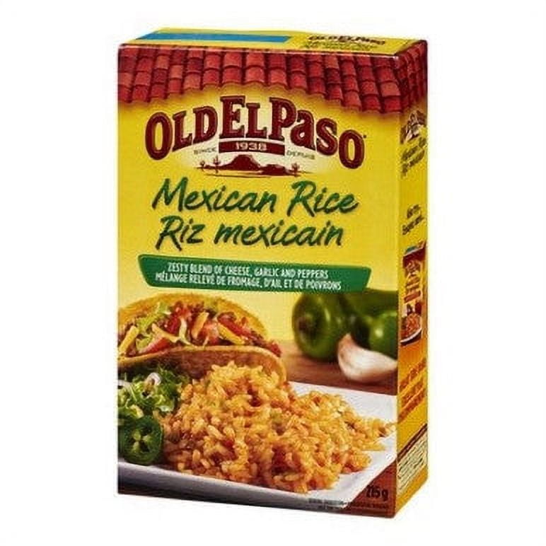 Old El Paso Flavor Seasoned Mexican Rice, Zesty Blend, 215g/7.6 oz ...