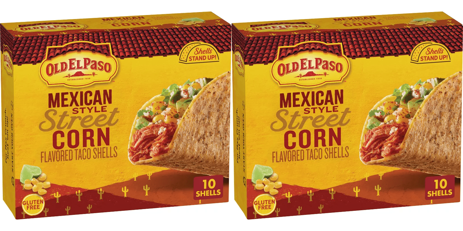 Old El Paso Mexican Street Corn Shells, Street Taco Shells, 10ct, 5.4oz ...