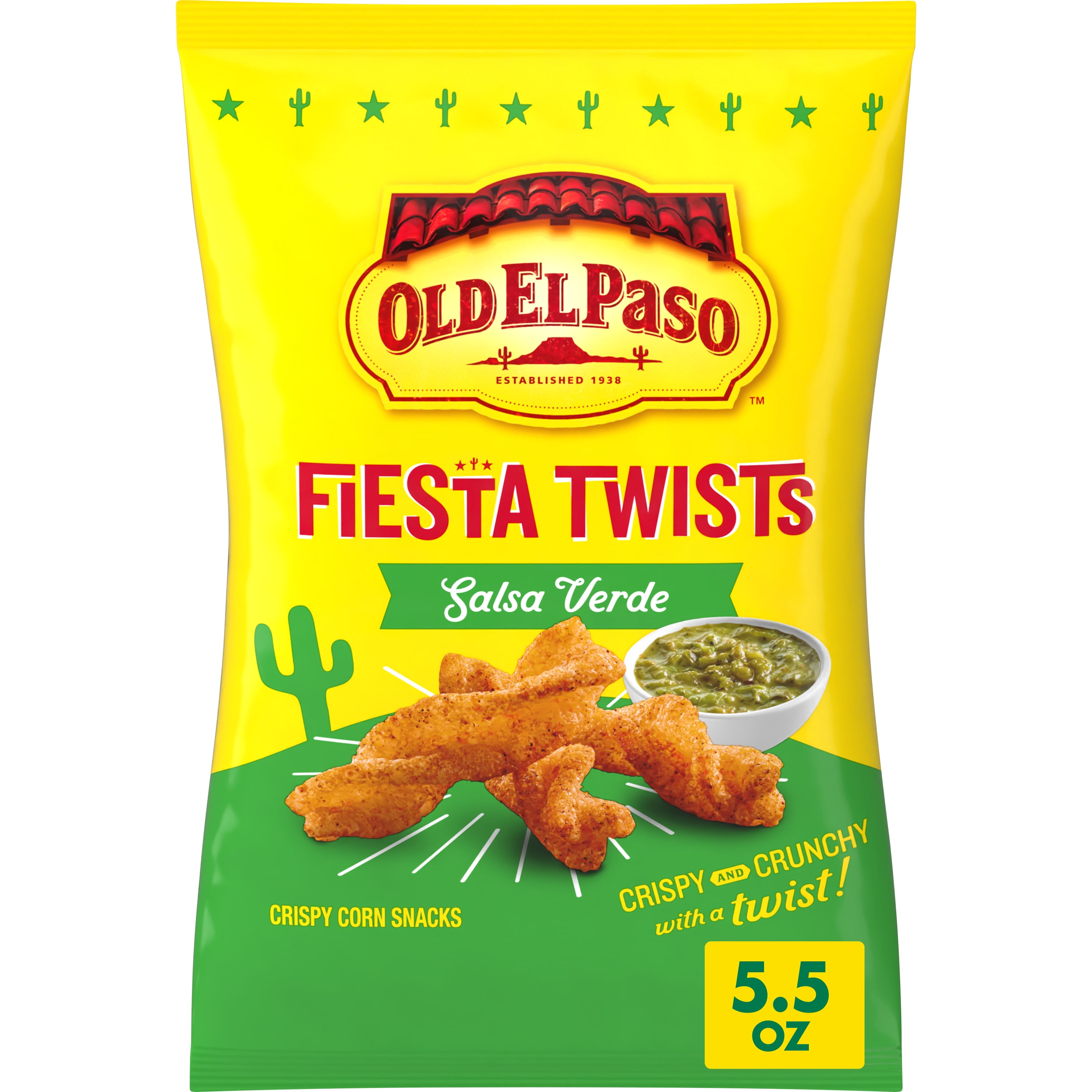 Old El Paso Salsa Verde Fiesta Twists, 5.5 OZ - Walmart.com