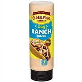 Old El Paso Taco Sauce, Zesty Ranch Sauce, Squeeze Bottle, 9 oz ...