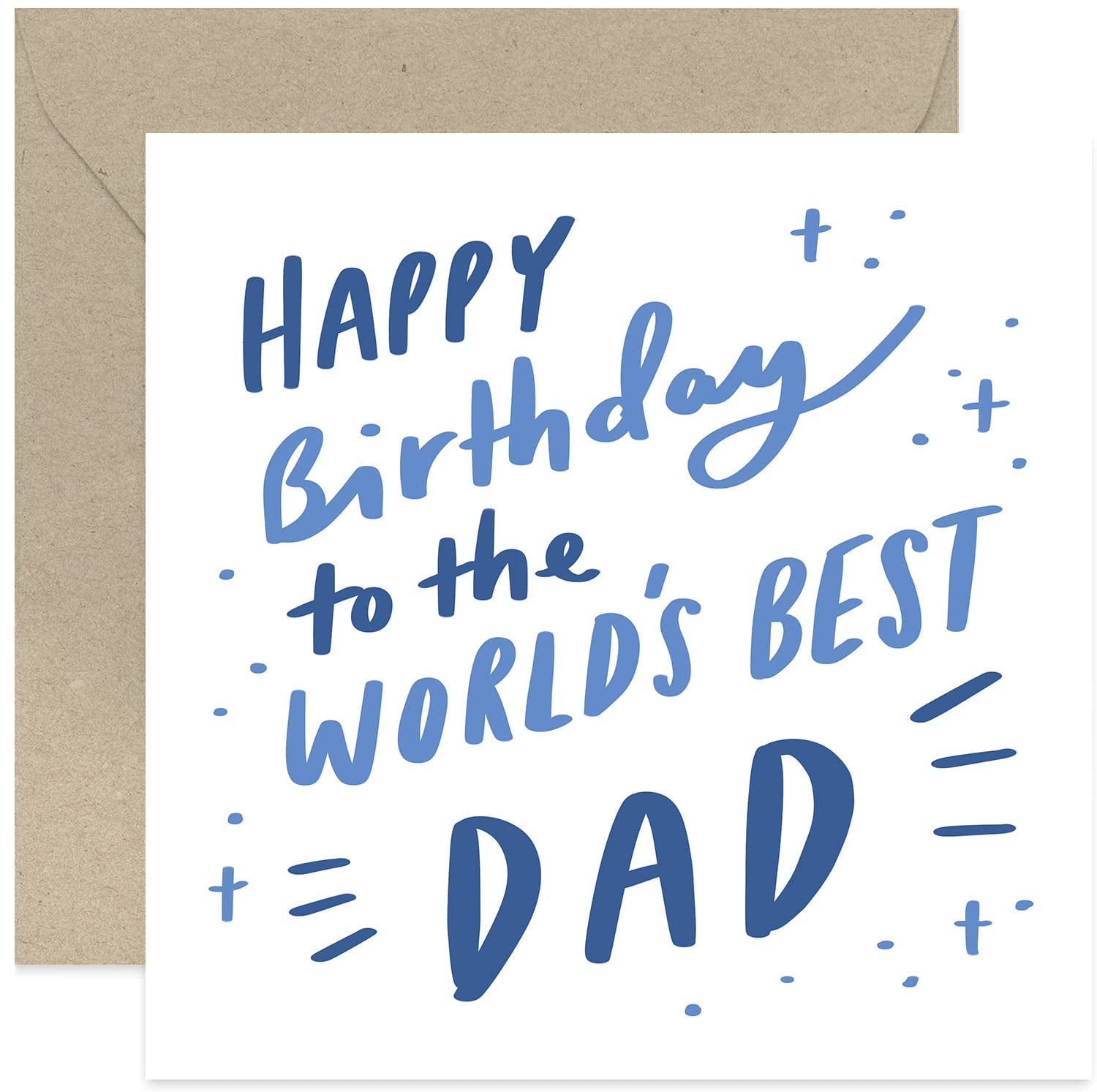 Old English Co. Happy Birthday World's SMRBest Dad Card - Special ...