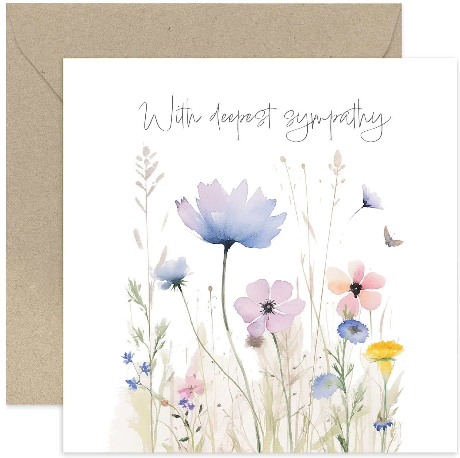 Old English Co. 'With Deepest Sympathy' Condolences Greeting for Loved ...