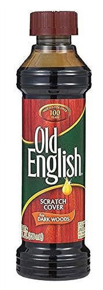 Old English No Scent Scratch Cover Polish Dark Wood 8 oz. Liquid ...