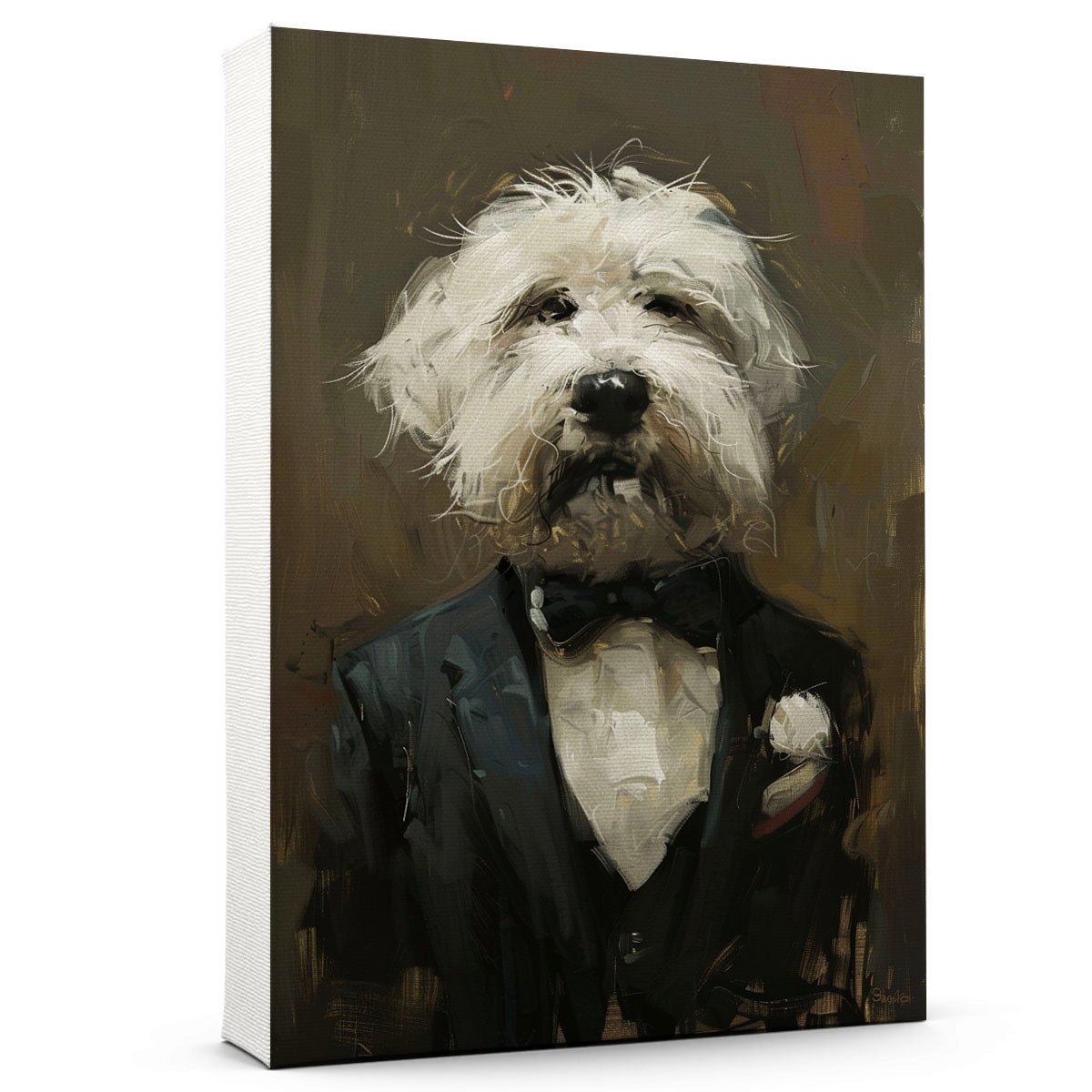 Old English Sheepdog Dog Wall Decor Poster Unframe, Old English ...