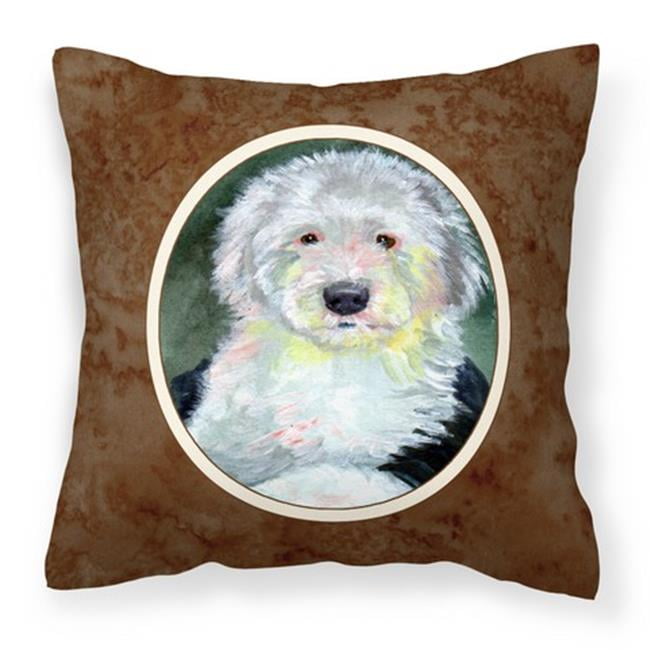 Old English Sheepdog Fabric Decorative Pillow - Walmart.com