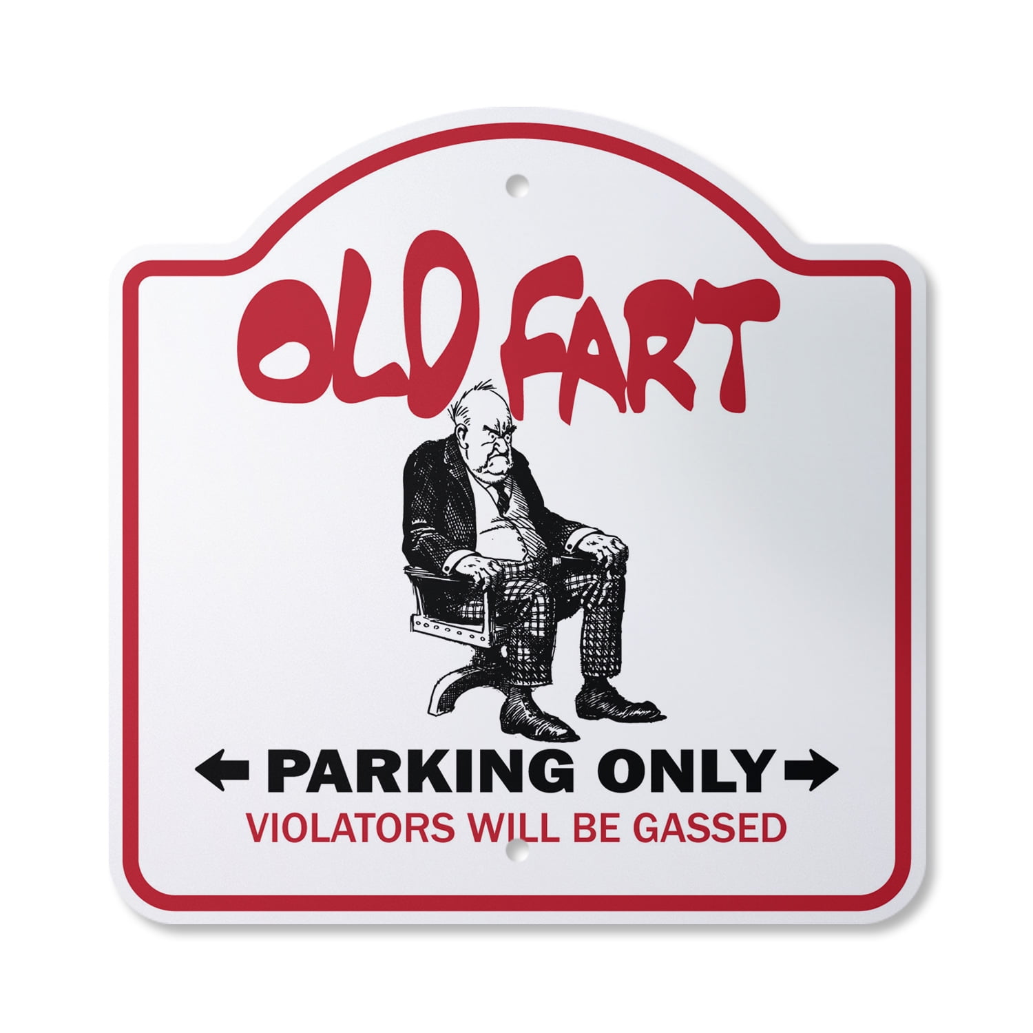 Old Fart 12" X 12" Sign | Indoor/Outdoor Plastic | SignMission Designer ...
