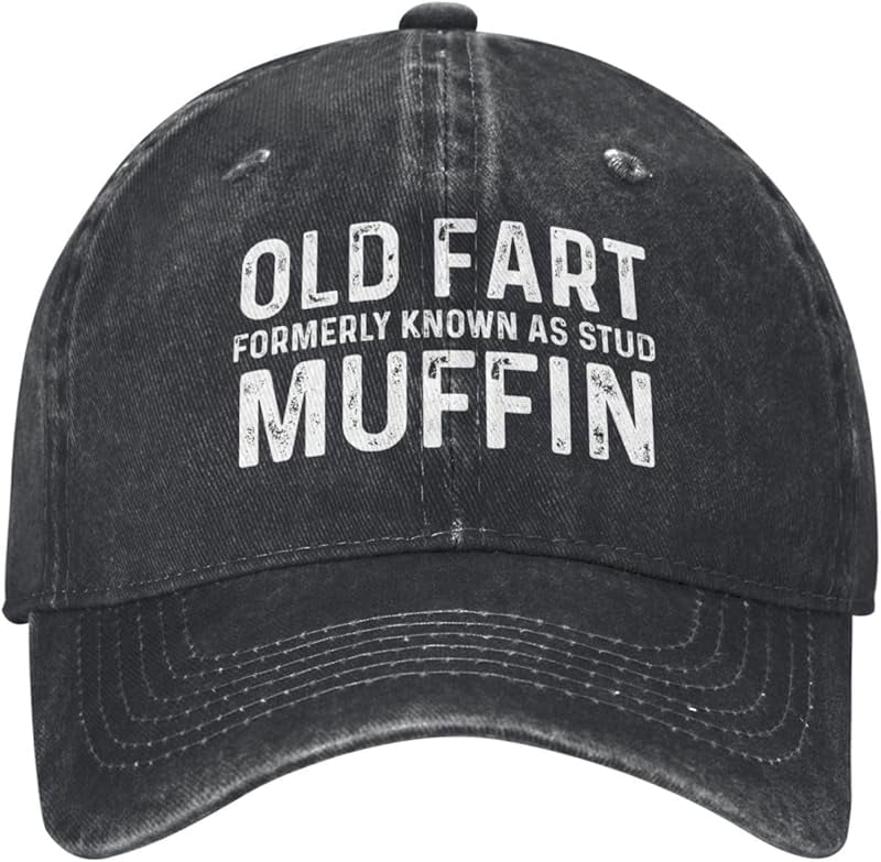 Old Fart Formerly Known As Stud Muffin Hat for Men Baseball Caps Cool ...