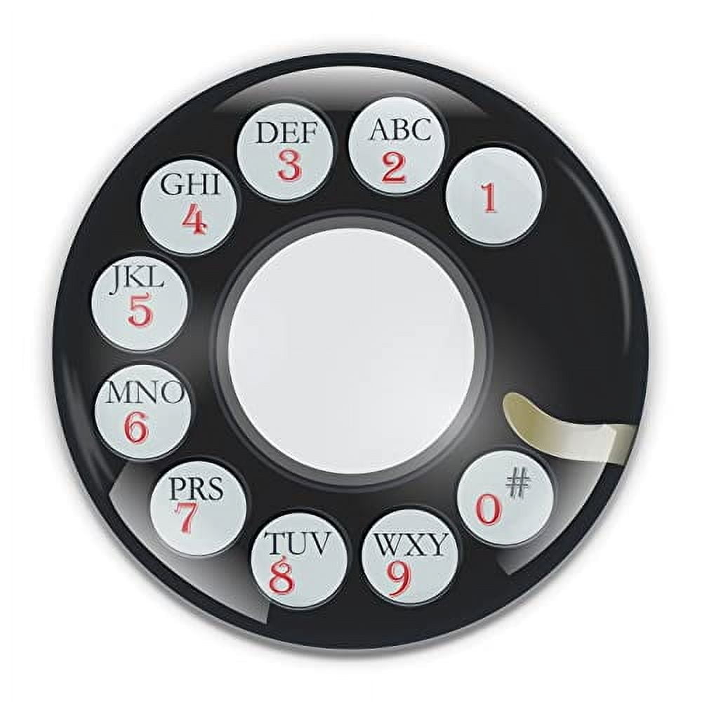Old Fashion Rotary Phone Paperweight in Gift Box, 3 Inch Crystal Dome ...
