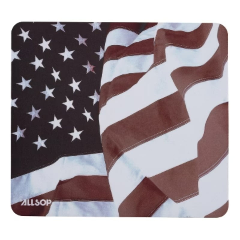 Old-Fashioned American Flag Mouse Pad in Red - Walmart.com
