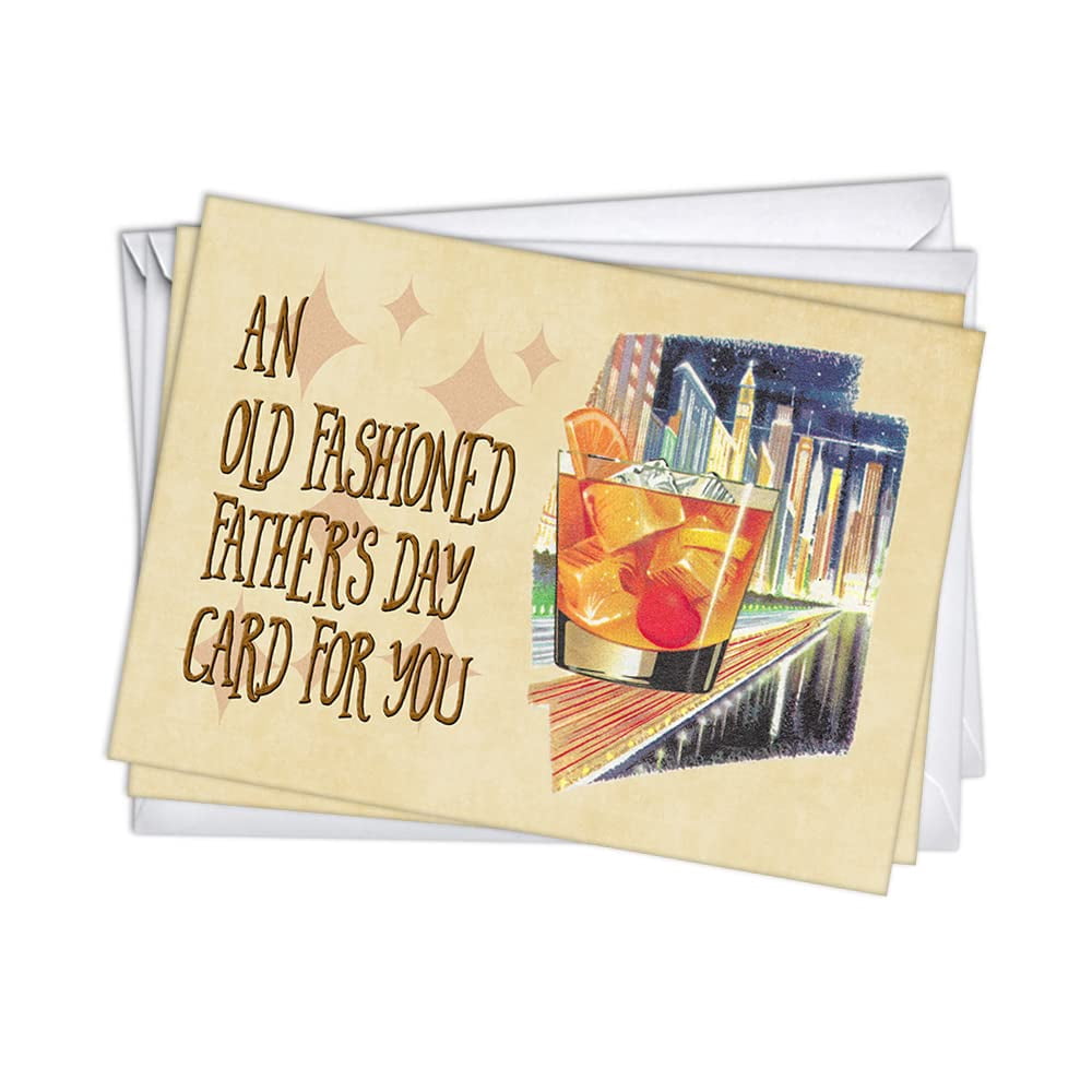 Old Fashioned Father's Day Cards | 1 Pack Single (5x7) - Walmart.com