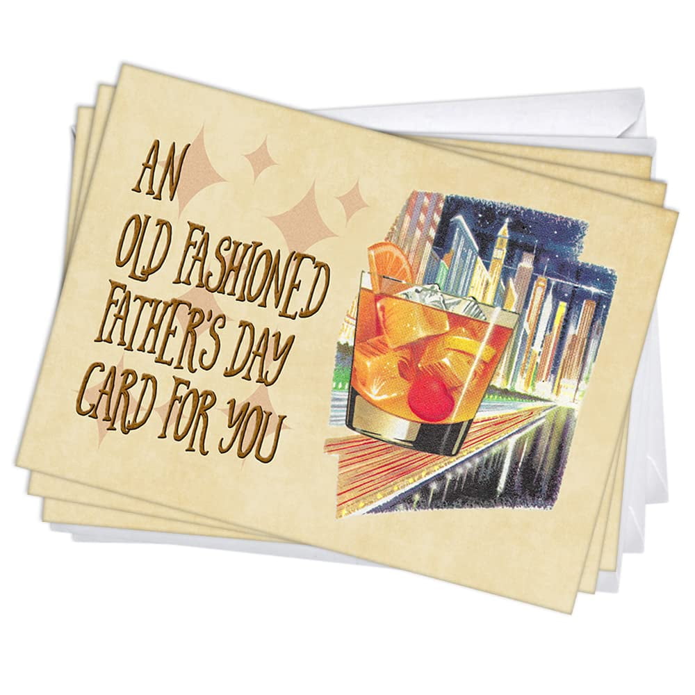 Old Fashioned Father's Day Cards | 3 Pack Set (5x7) - Walmart.com