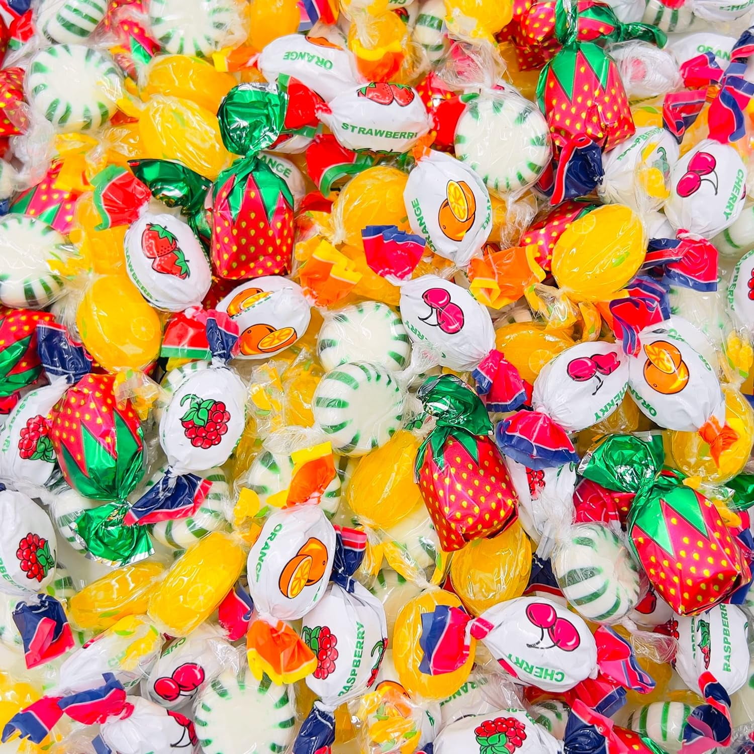 Old Fashioned Hard Candy Assortment - Arcor Strawberry, Starlight ...