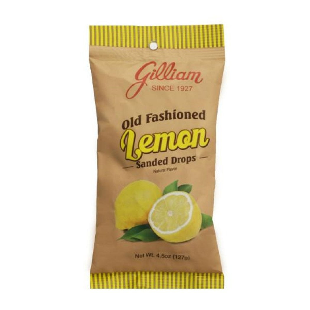 Old Fashioned Lemon Flavored Sanded Drops 45 Oz Bag Lemon 45 Ounce Set Of 4