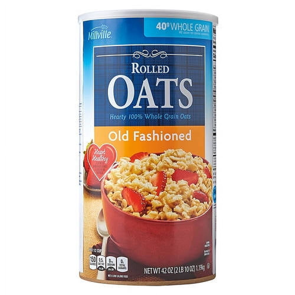 Old Fashioned Rolled Oats, 42 oz- Pack of 5 - Walmart.com
