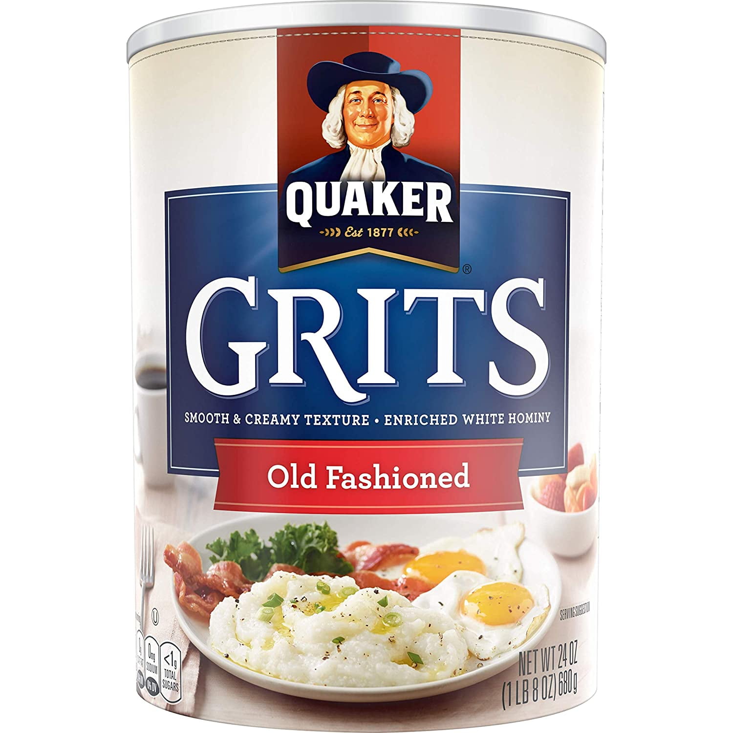 Old Fashioned Smooth Creamy Grits, 24 oz PACK OF 2 - Walmart.com