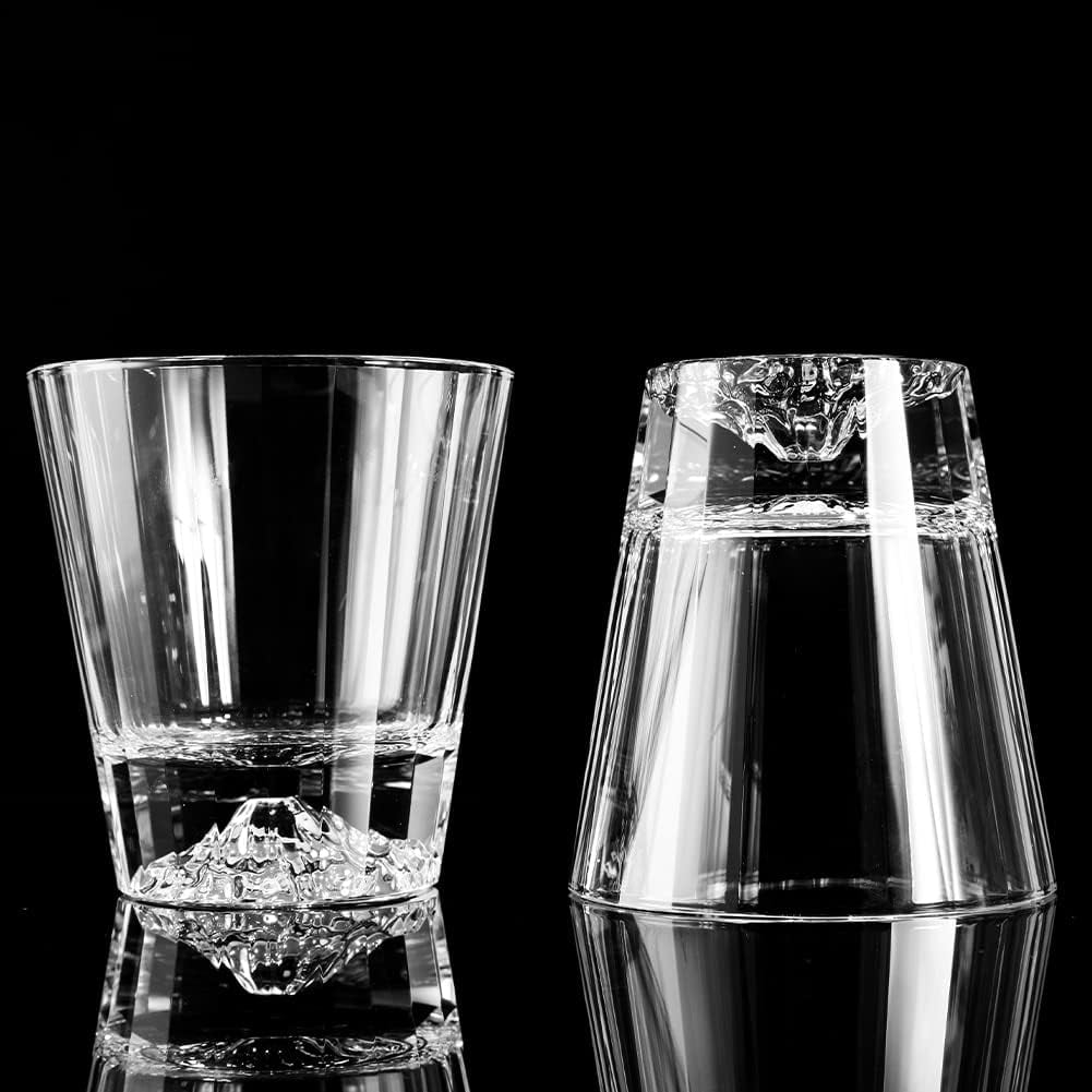 Old Fashioned Whiskey Glasses Set 11 Oz Crystal Glass Whiskey Glasses With Luxury Box Rocks