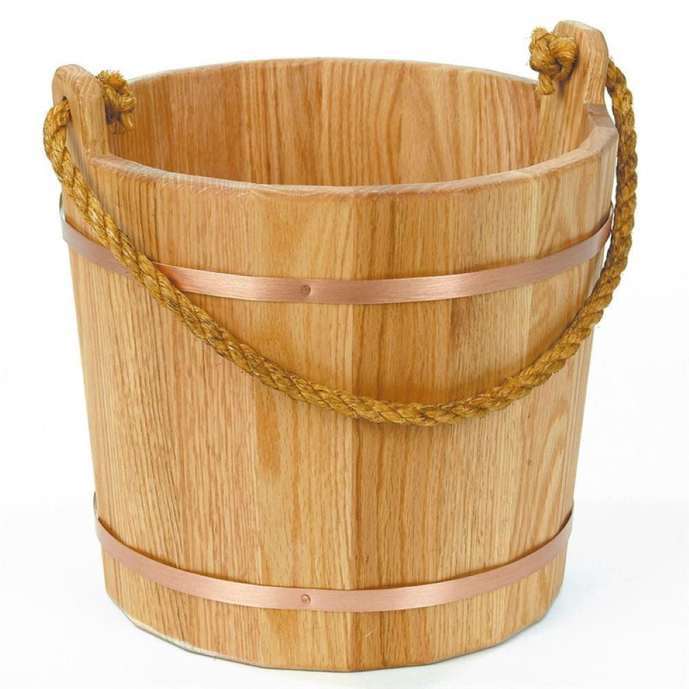 Old-Fashioned Wooden Bucket, 1 Qt Unlined - Walmart.com