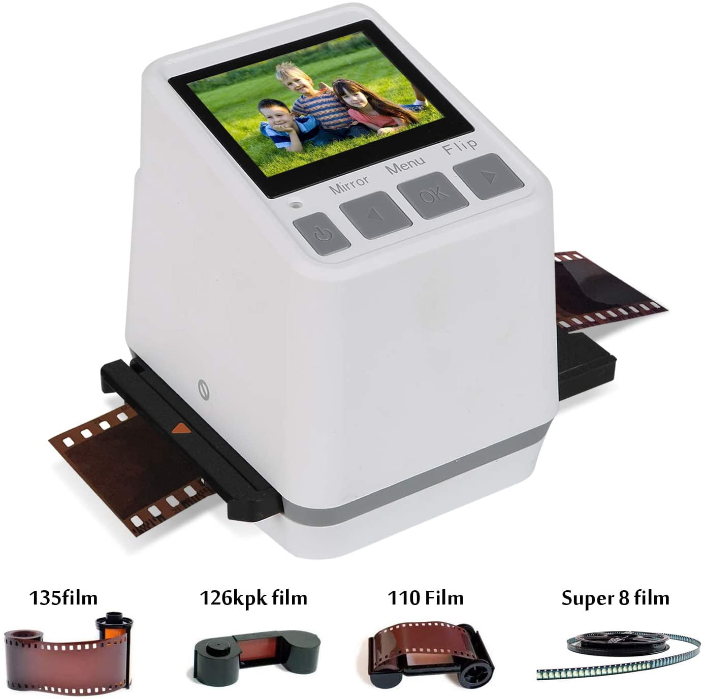 Old Film Scanner 14MP 22MP Converts 126KPK/135/110/Super 8 Films Film ...