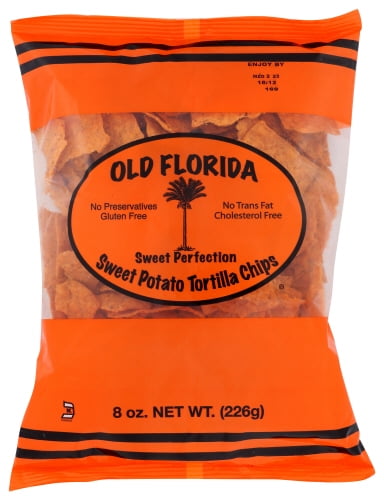 Old Florida Gourmet Sweet Potato Chip Tortilla 8 oz (Pack of 12 ...