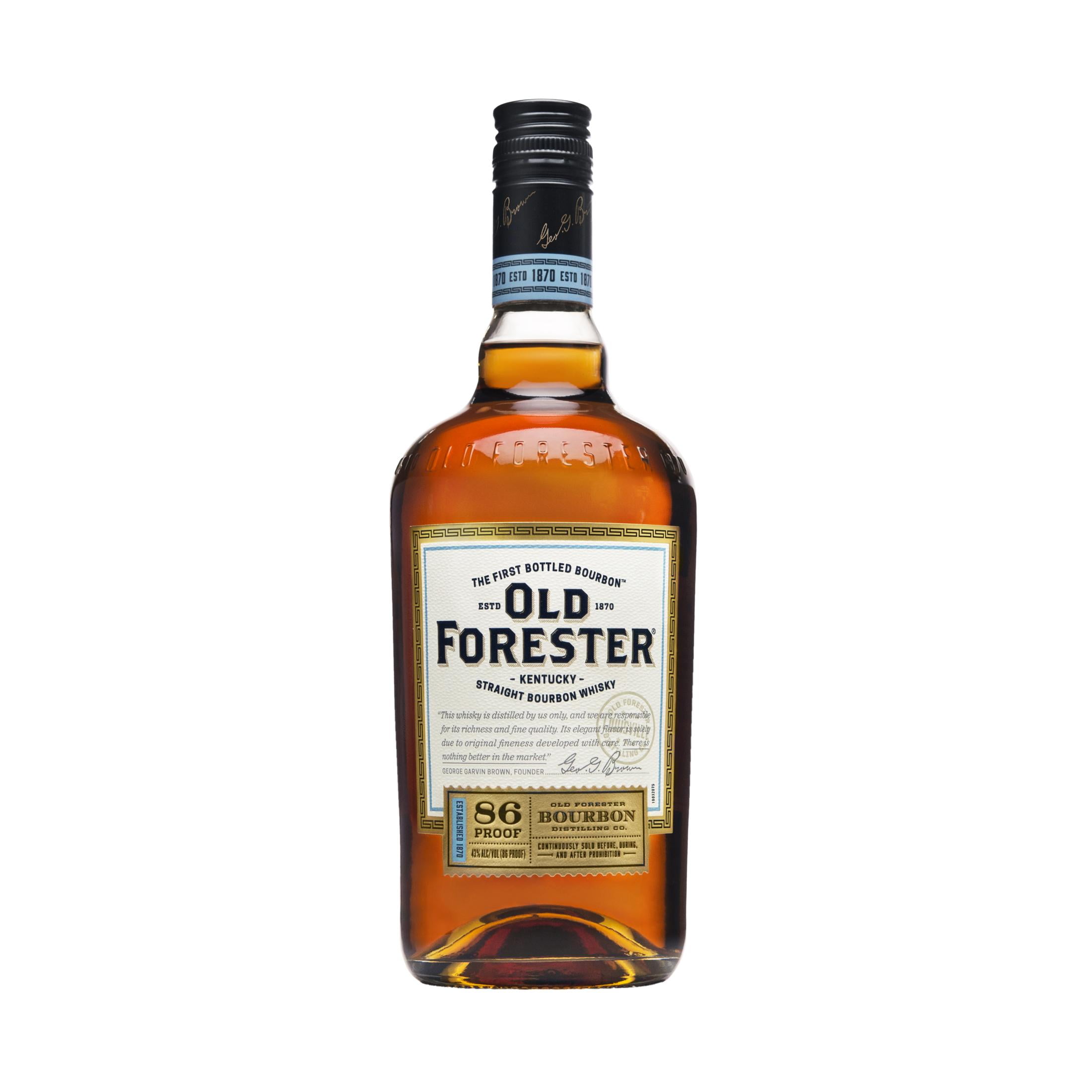 Old Forester 86 Proof Kentucky Straight Bourbon Whisky, 750 ml ...