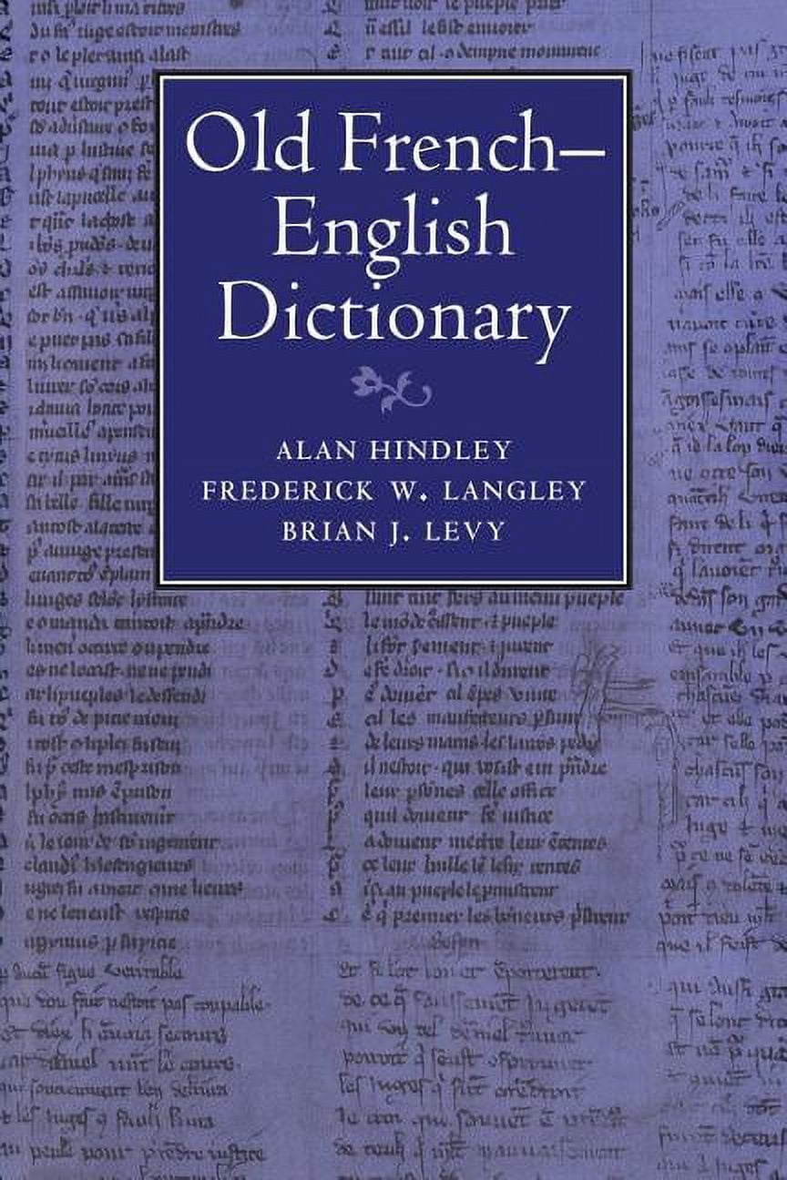 Old French-English Dictionary, (Paperback) - Walmart.com