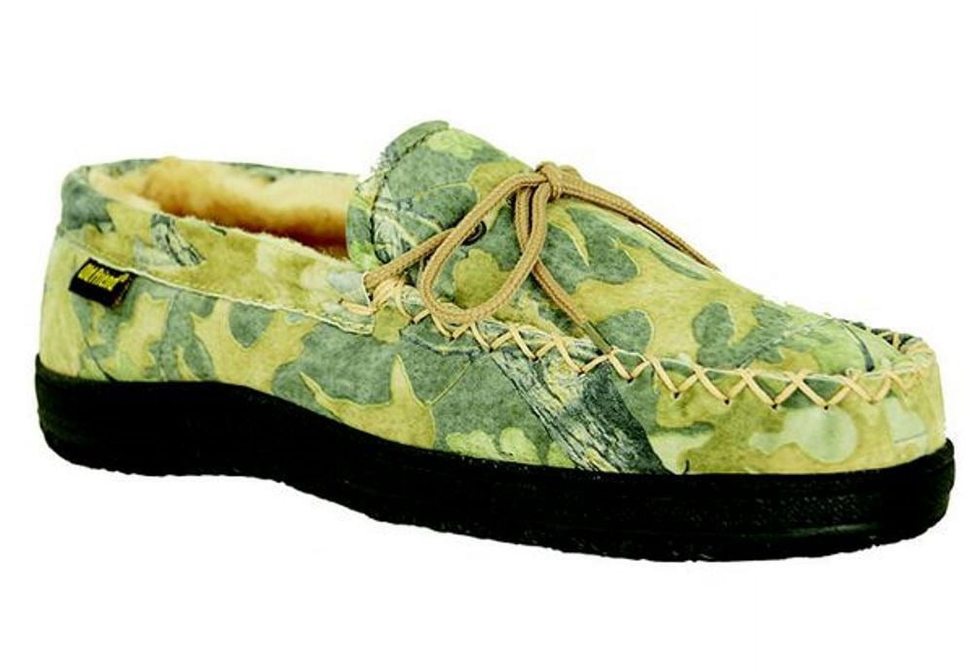 Old Friend Men's Breathable Camouflage Moccasin Slippers 421124 (12 ...