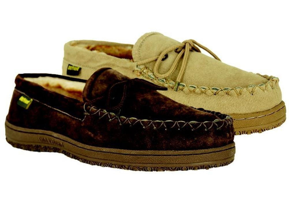 Old Friend Men's Washington Acrylic Fleece Loafer Moccasin 588160 ...