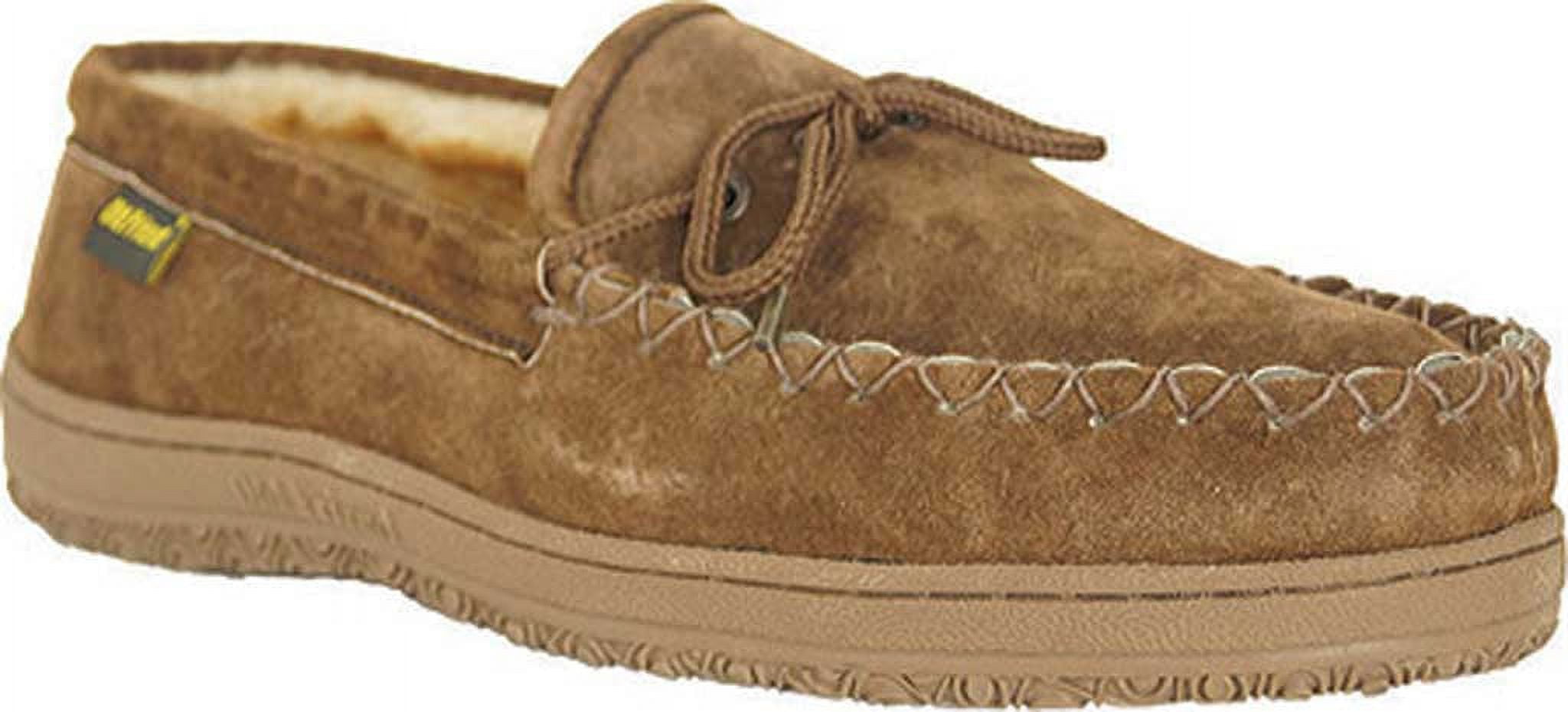 Old Friend Men's Washington Acrylic Fleece Loafer Moccasin 588160 ...