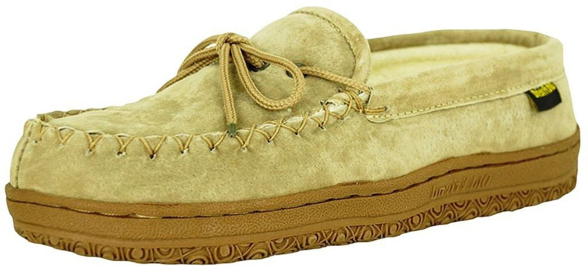 Old Friend Slippers Womens Terry Cloth Moccasin Chestnut 484132 ...