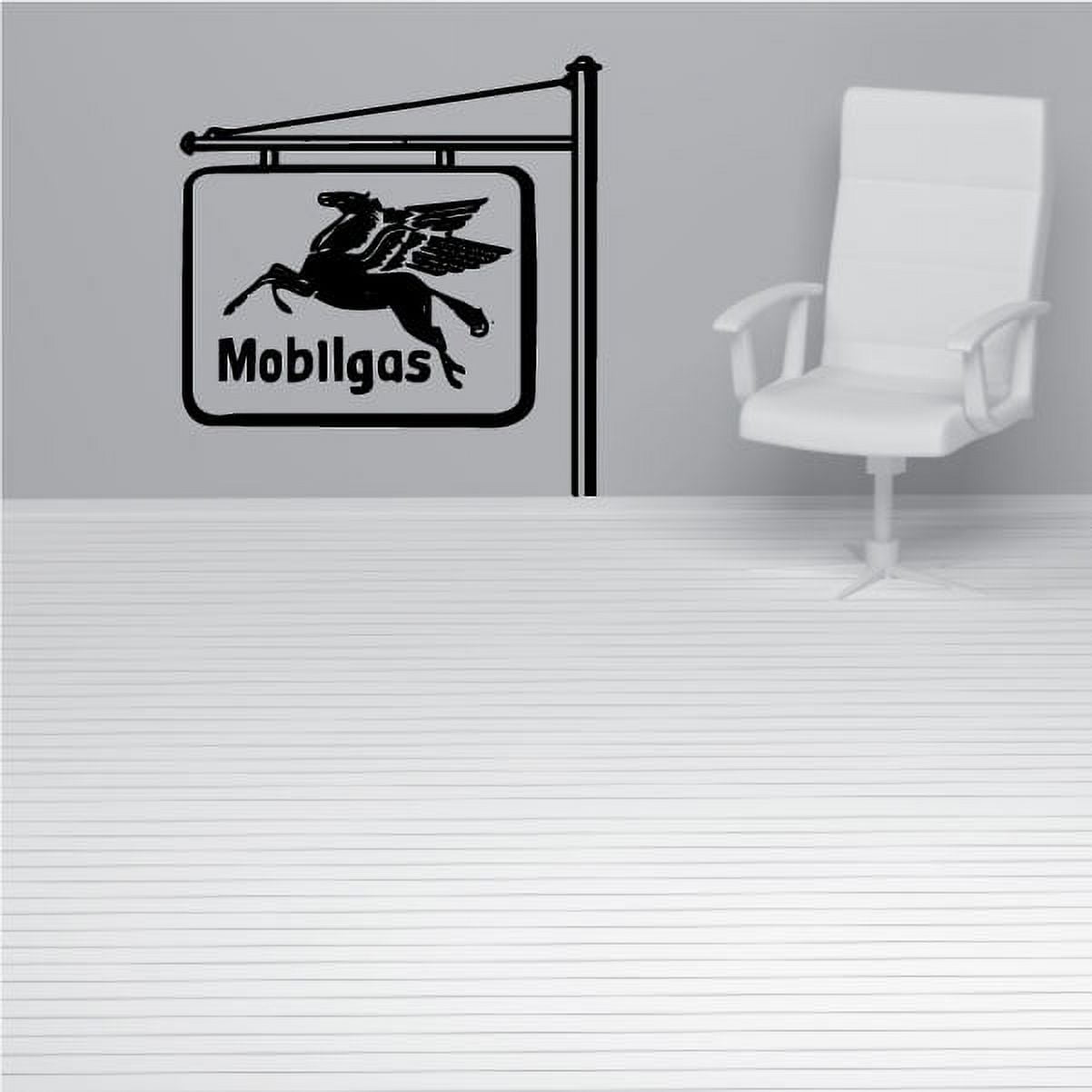 Old Gas Station Decal - 36 Inches - Walmart.com