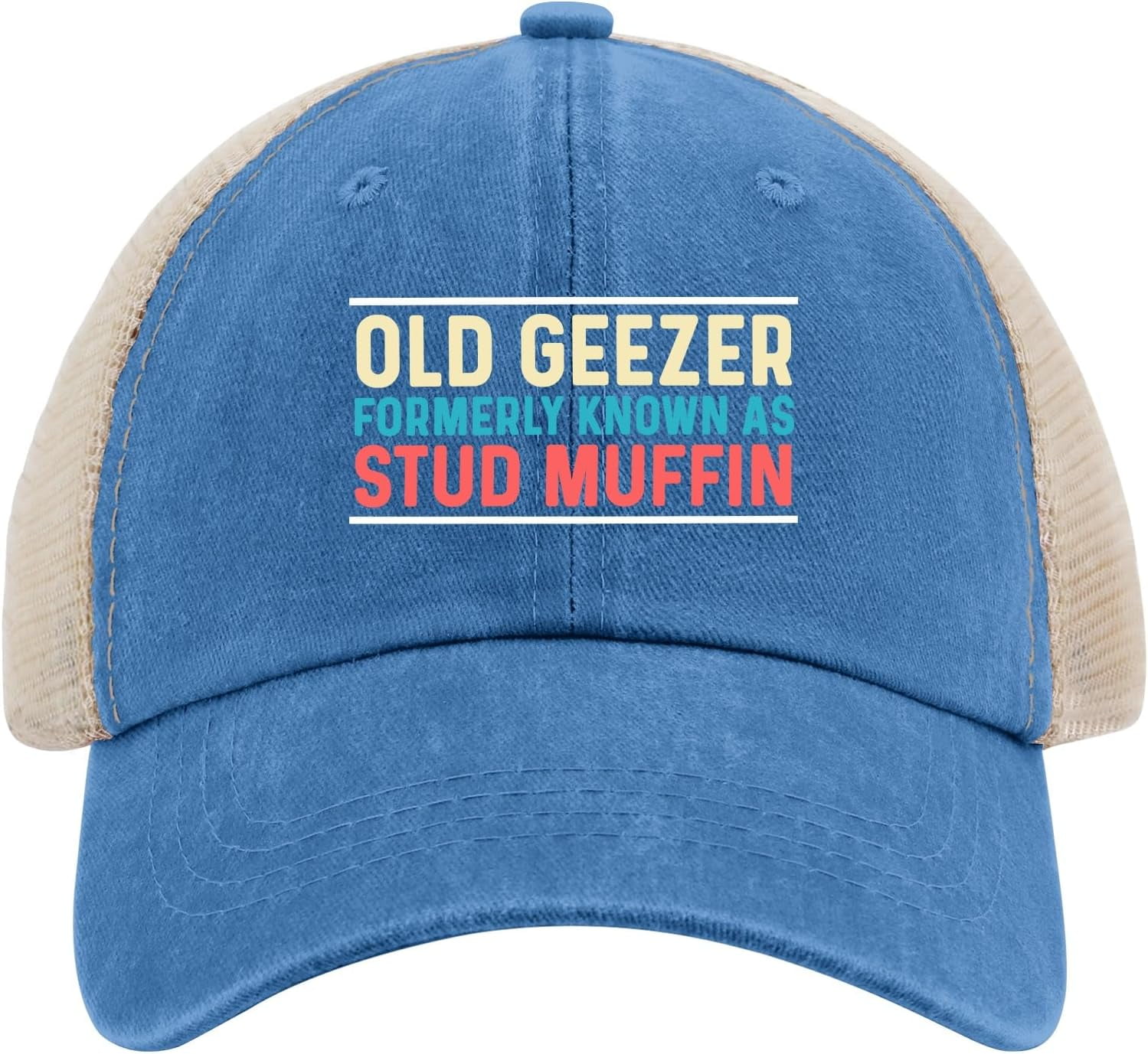 Old Geezer Formerly KNOWNS AS Stud Muffin Hat Trucker Hat Men Trendy ...