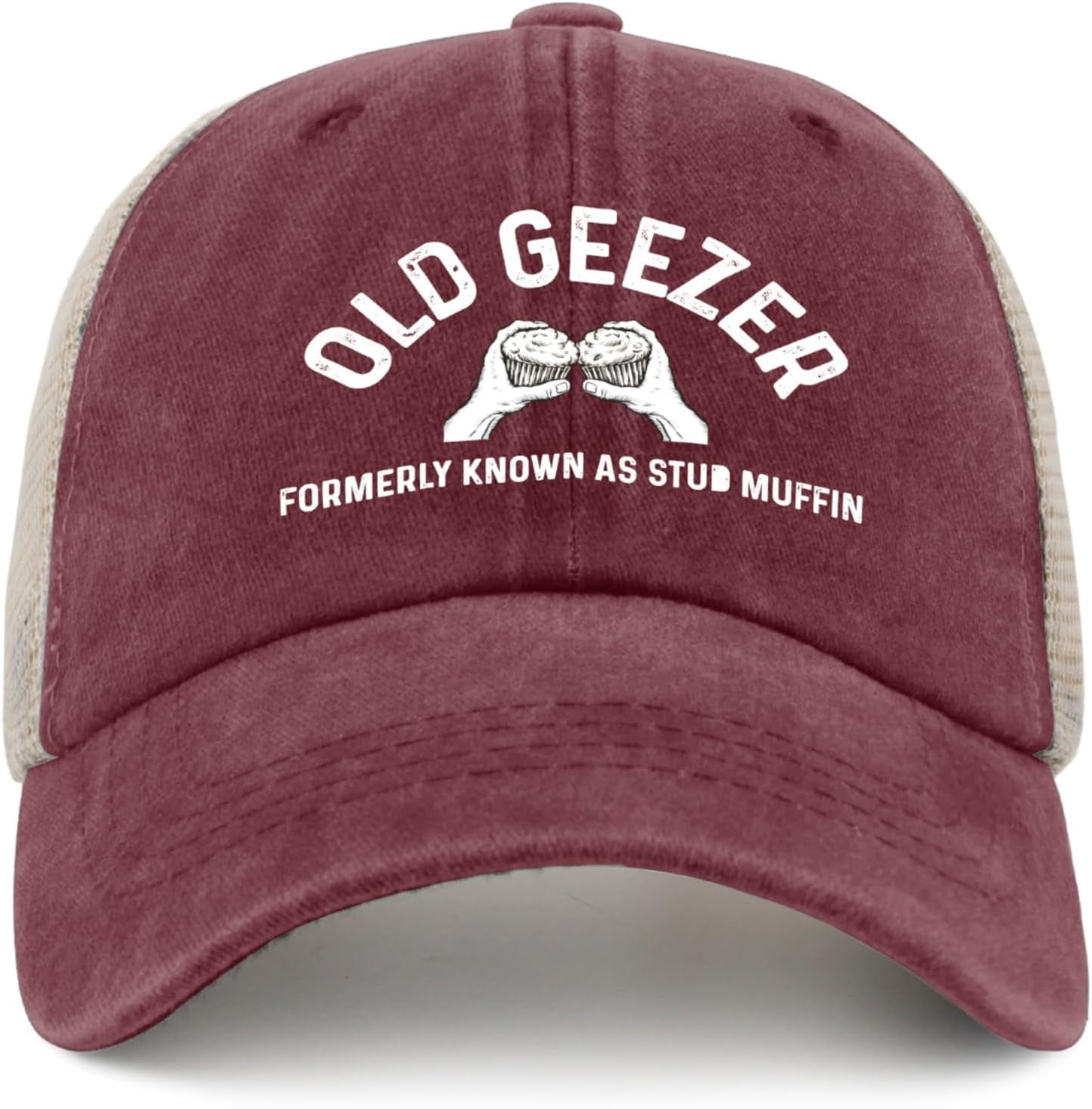 Old Geezer Formerly Known As Stud Hat Trucker Hat Men Vintage Mesh Hats ...