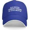 Old Geezer Formerly Known As Stud Muffin Hat for Men Baseball Cap ...