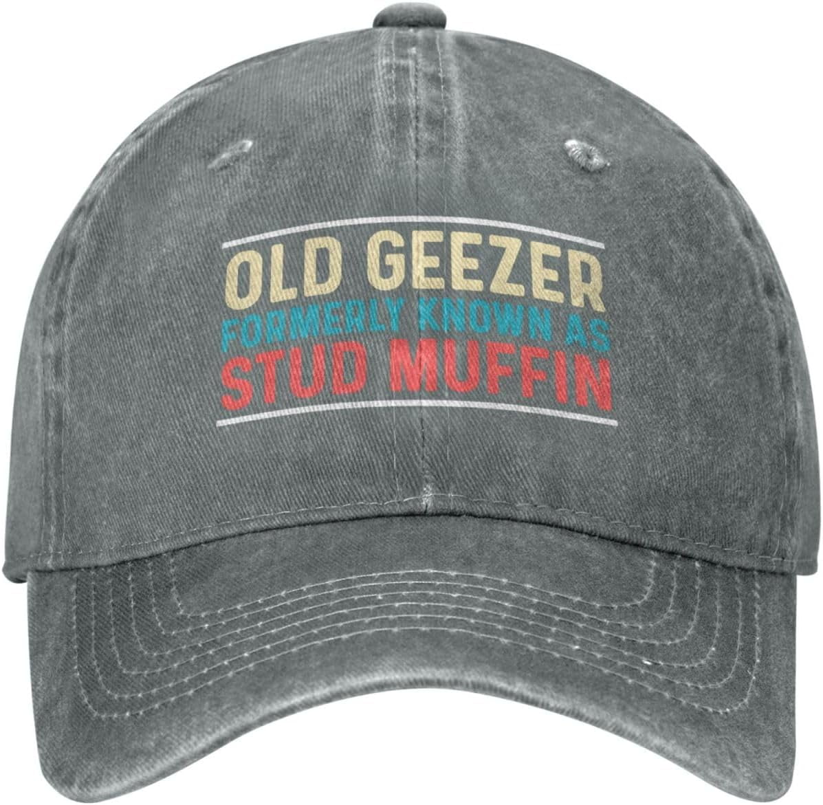 Old Geezer Formerly Knowns As Stud Muffin Hat for Men Baseball Cap Cute ...