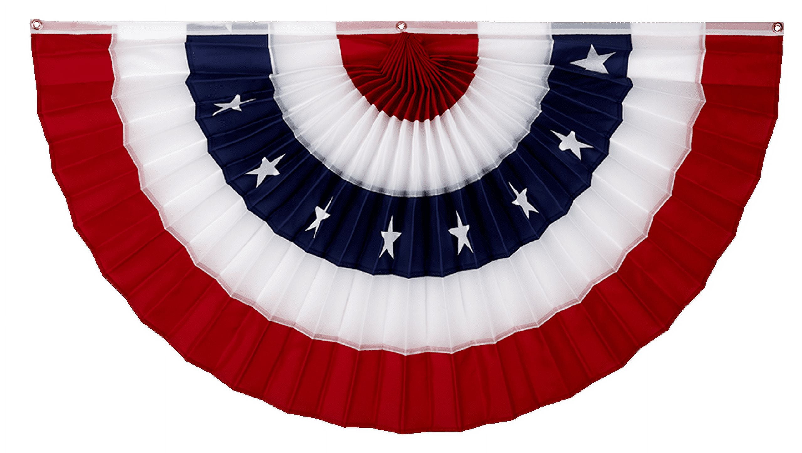 Old Glory Bunting - 2' x 4' Cotton USA Flag Bunting! Stars and Stripes ...