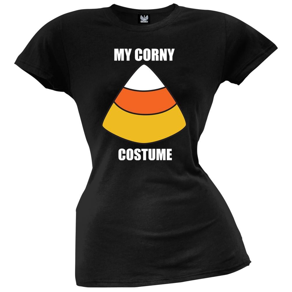 Old Glory Juniors My Corny Costume Short Sleeve T Shirt - Walmart.com