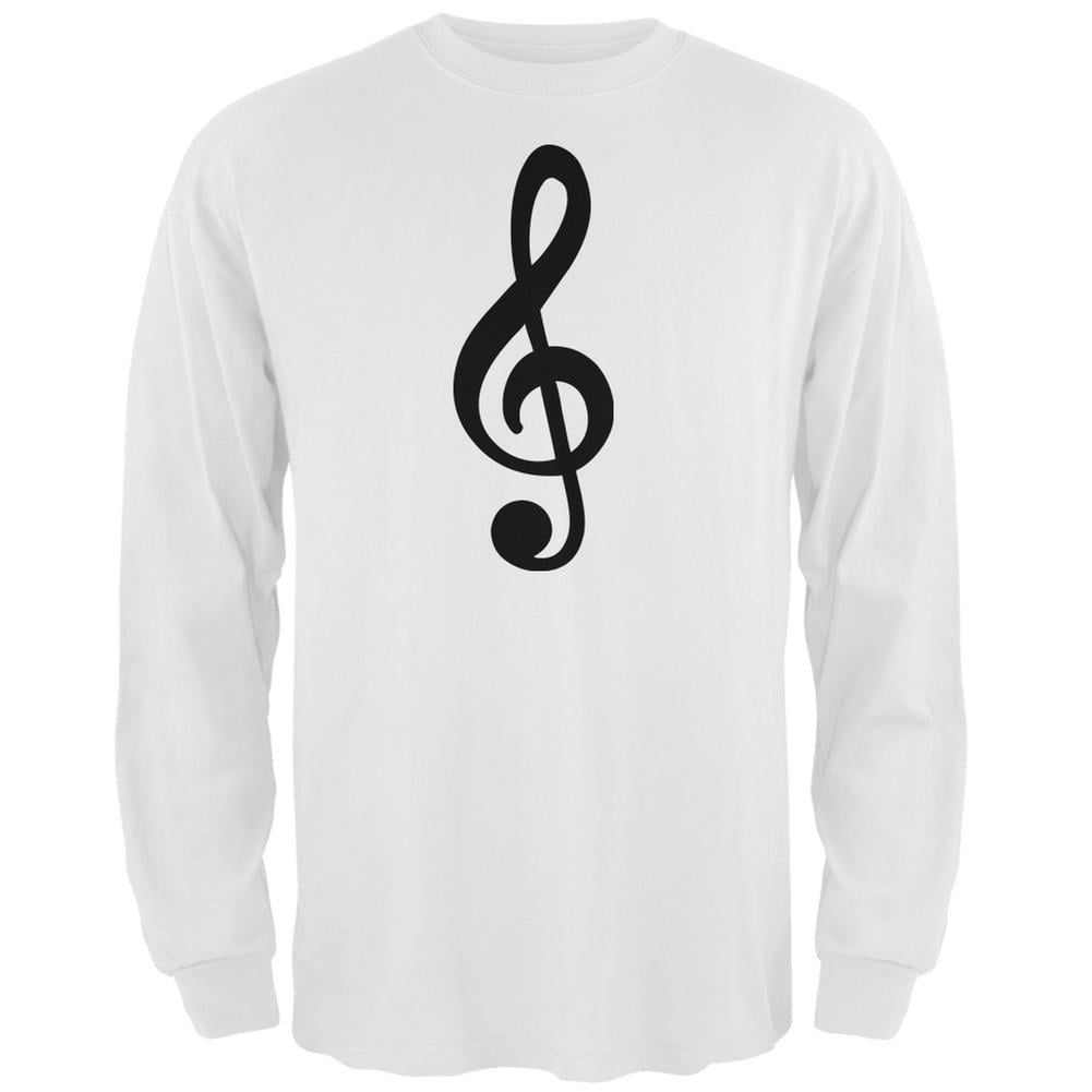 Old Glory Mens Treble Clef Long Sleeve Graphic T Shirt - Walmart.com