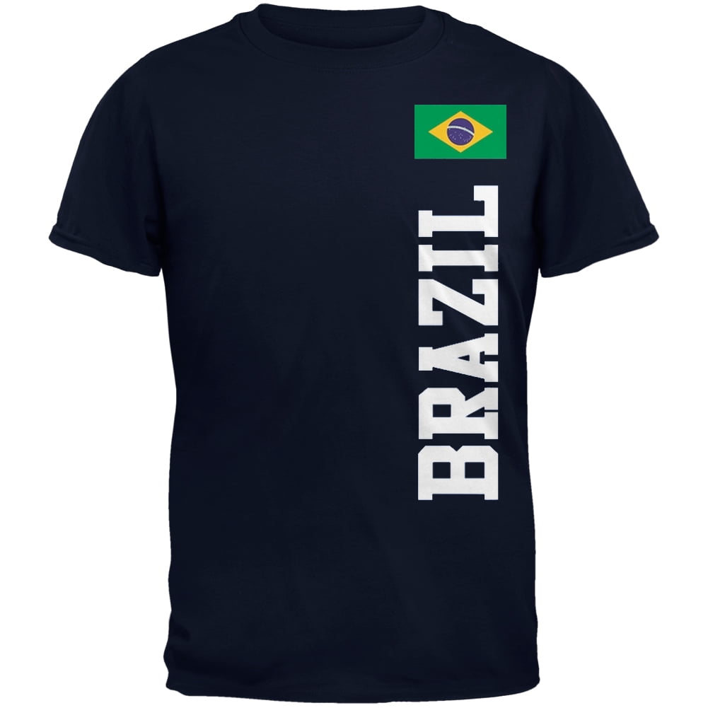 Old Glory Mens World Cup Brazil Short Sleeve Graphic T Shirt - Walmart.com