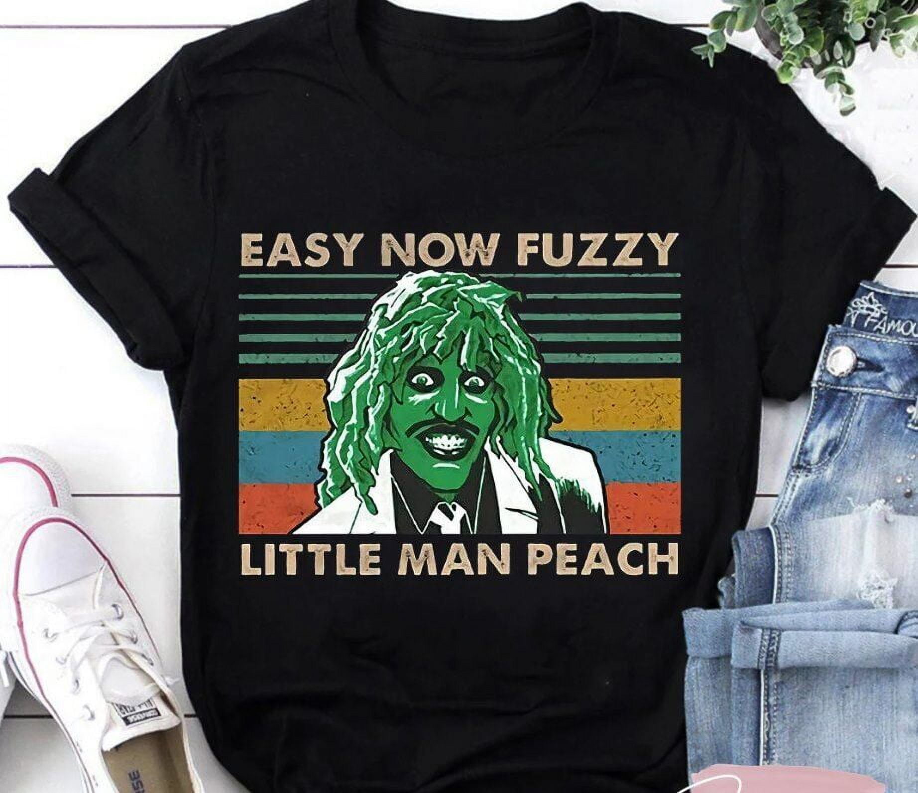 Old Gregg Easy Now Fuzzy Little Man Peach The Mighty Boosh TV Retro T ...