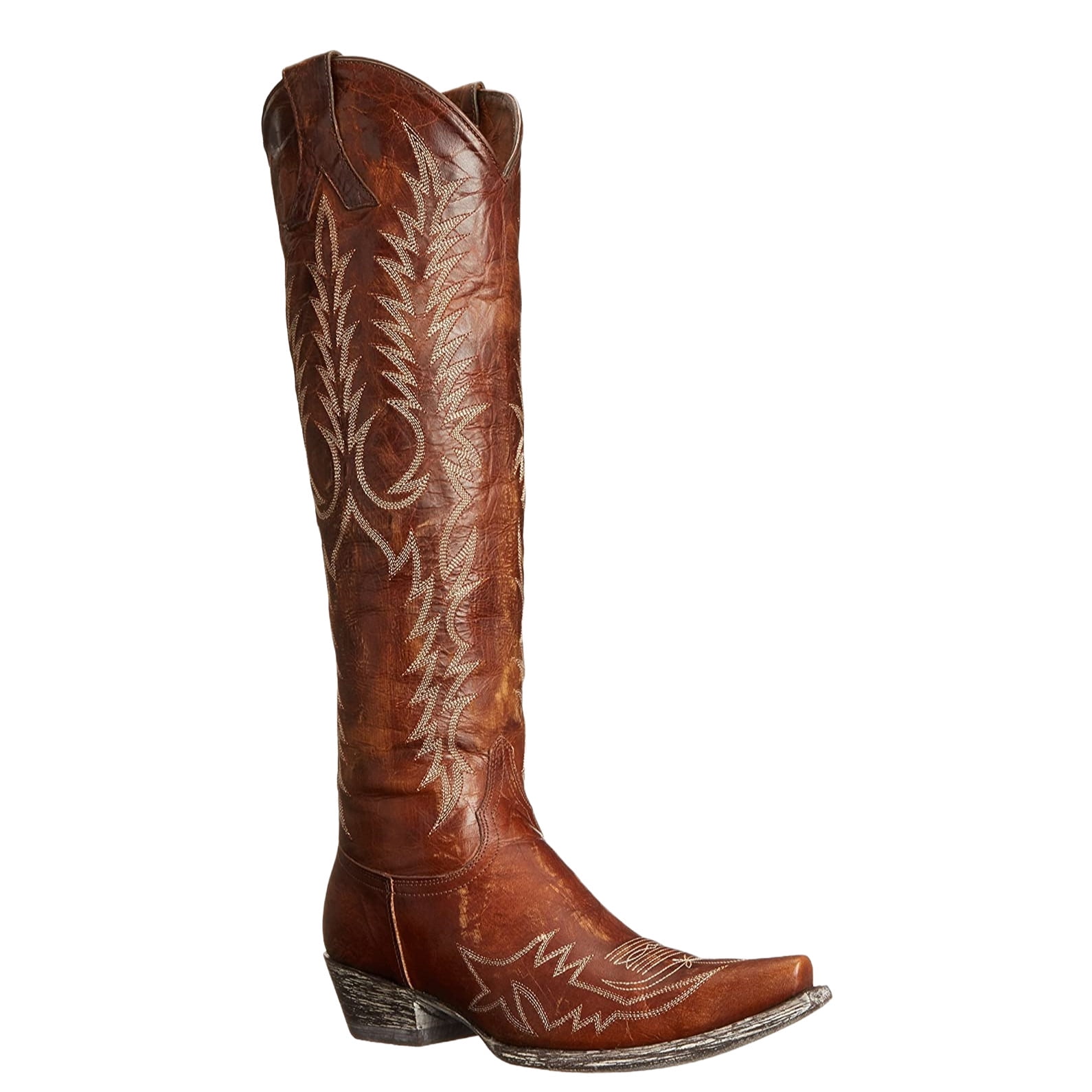 Old Gringo Ladies Mayra Bis Brass Brown 18" Tall Boots L1213-4 ...