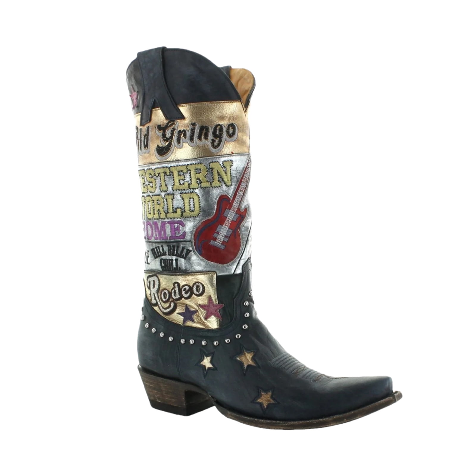 Old Gringo Women's Paradise Vesuvio Embroidered Tall Western Boot Snip ...