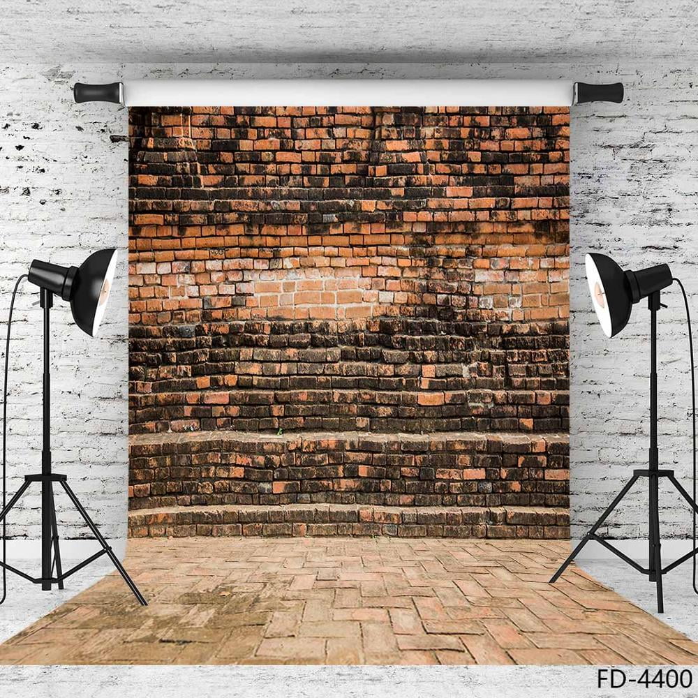 Old Grunge Brick Wall Scenery Brick Floor Vinyl Backdrop Baby Child ...