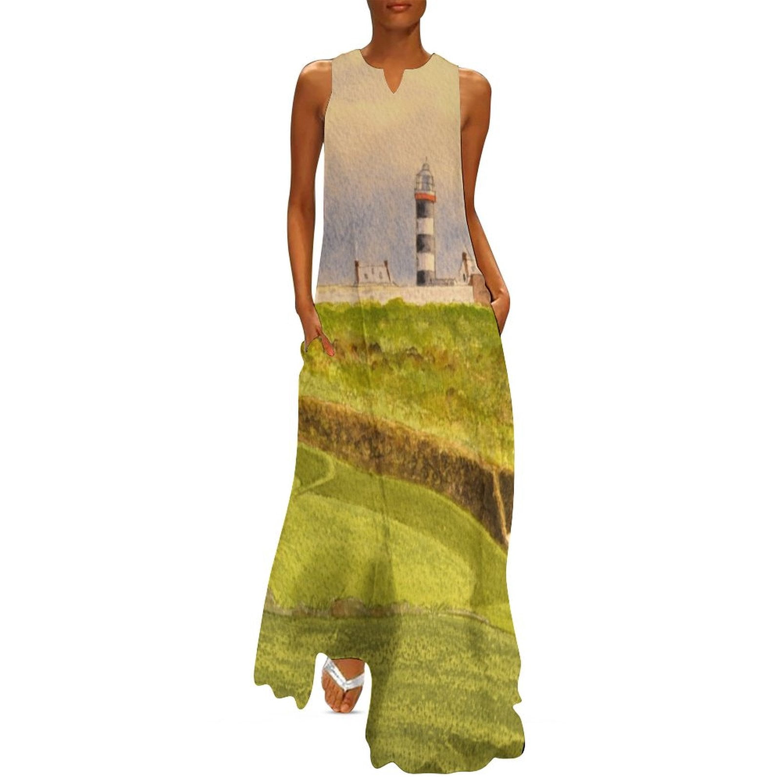 Old Head Golf Course 17th Hole Long Dress summer dress summer dresses ...